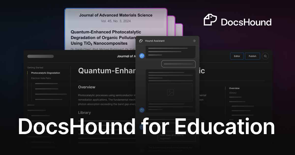 Accessible Education | DocsHound | AI-Powered Accessibility Platform